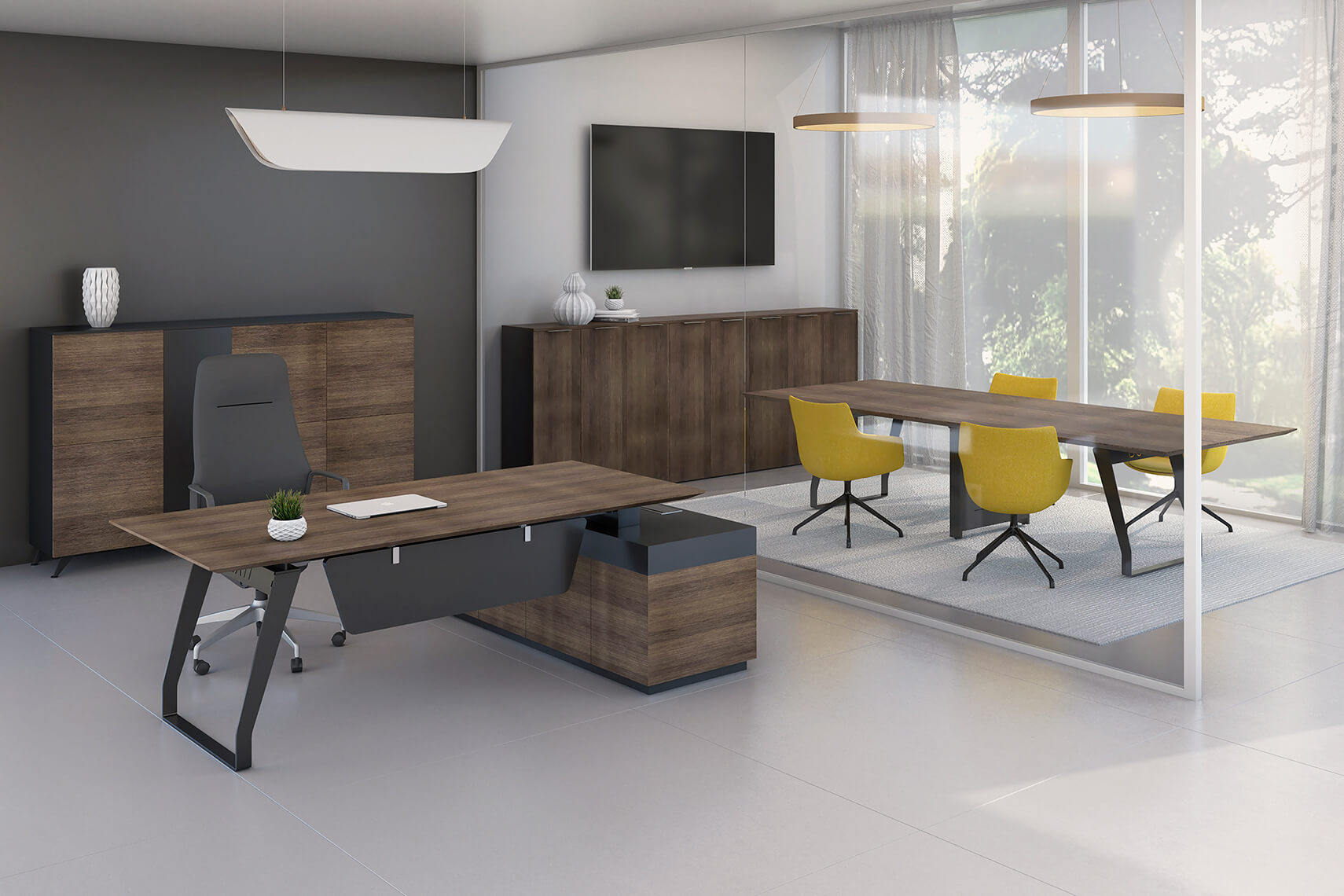 Escritorios Serie Legacy - Muebles de oficina | Dunati