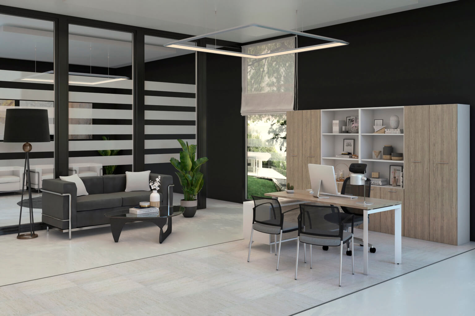 Escritorios Serie Versa - Muebles de oficina | Dunati