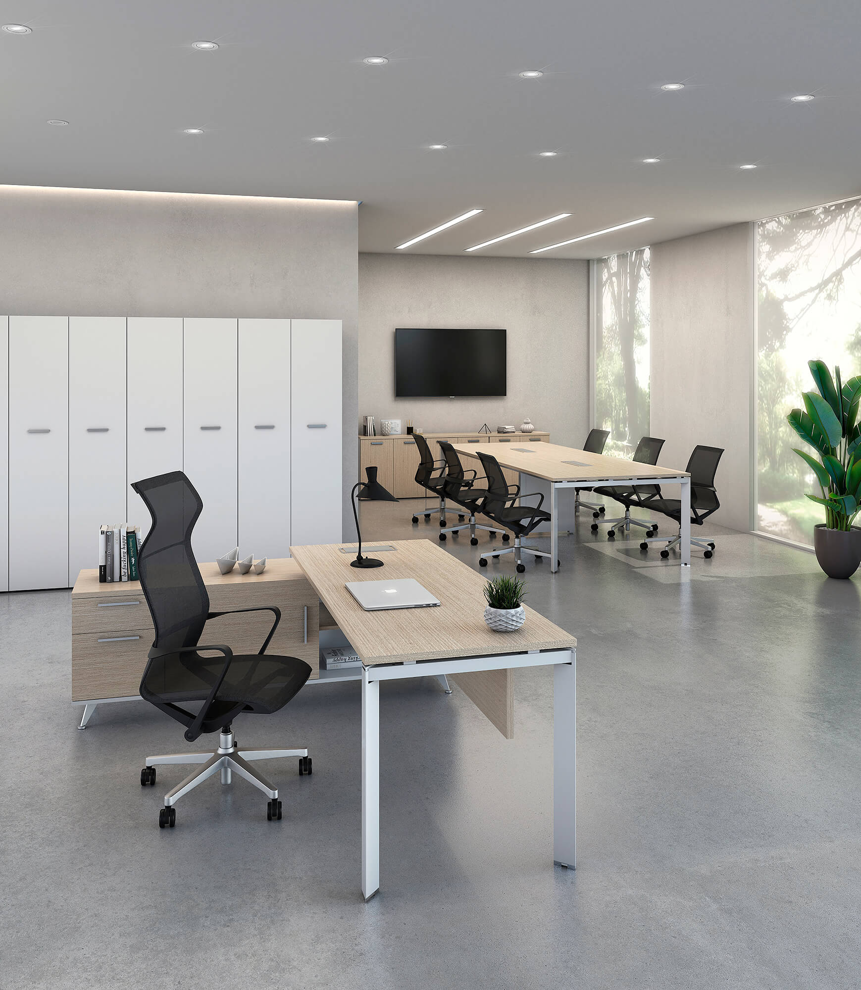 Escritorios Serie Versa - Muebles de oficina | Dunati